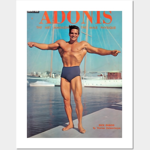ADONIS - Vintage Physique Muscle Male Model Magazine Cover - Male Physique - Posters and Art ...